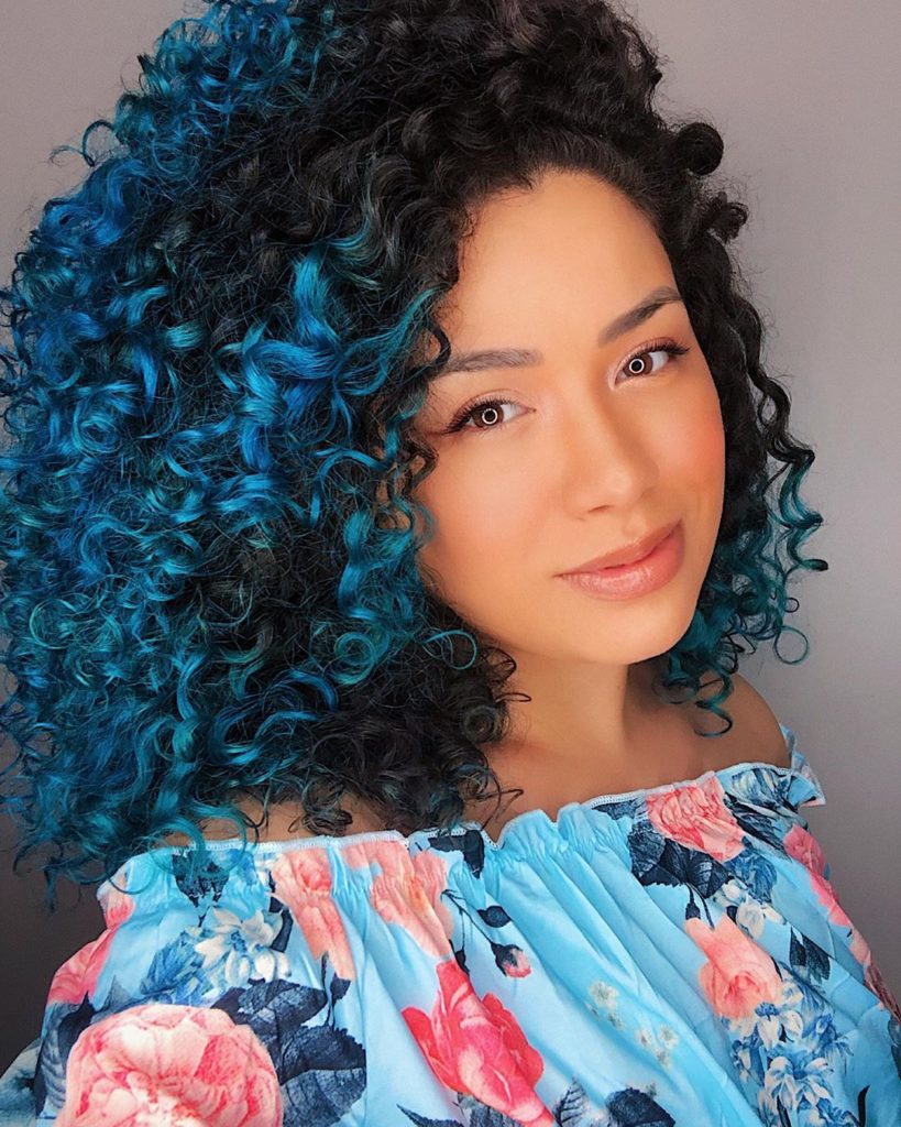 Cabelo azul: 45 fotos, tutoriais e dicas para um visual autêntico e ...