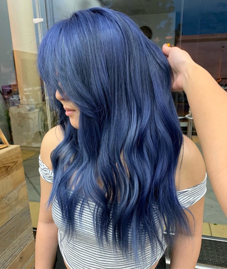 Cabelo azul: 45 fotos, tutoriais e dicas para um visual autêntico e ...