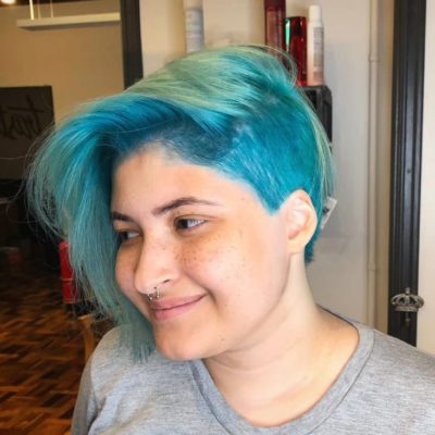 Cabelo azul: 45 fotos, tutoriais e dicas para um visual autêntico e ...