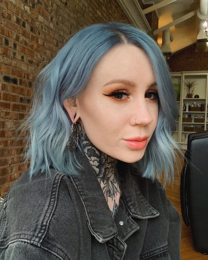 Cabelo azul: 45 fotos, tutoriais e dicas para um visual autêntico e ...