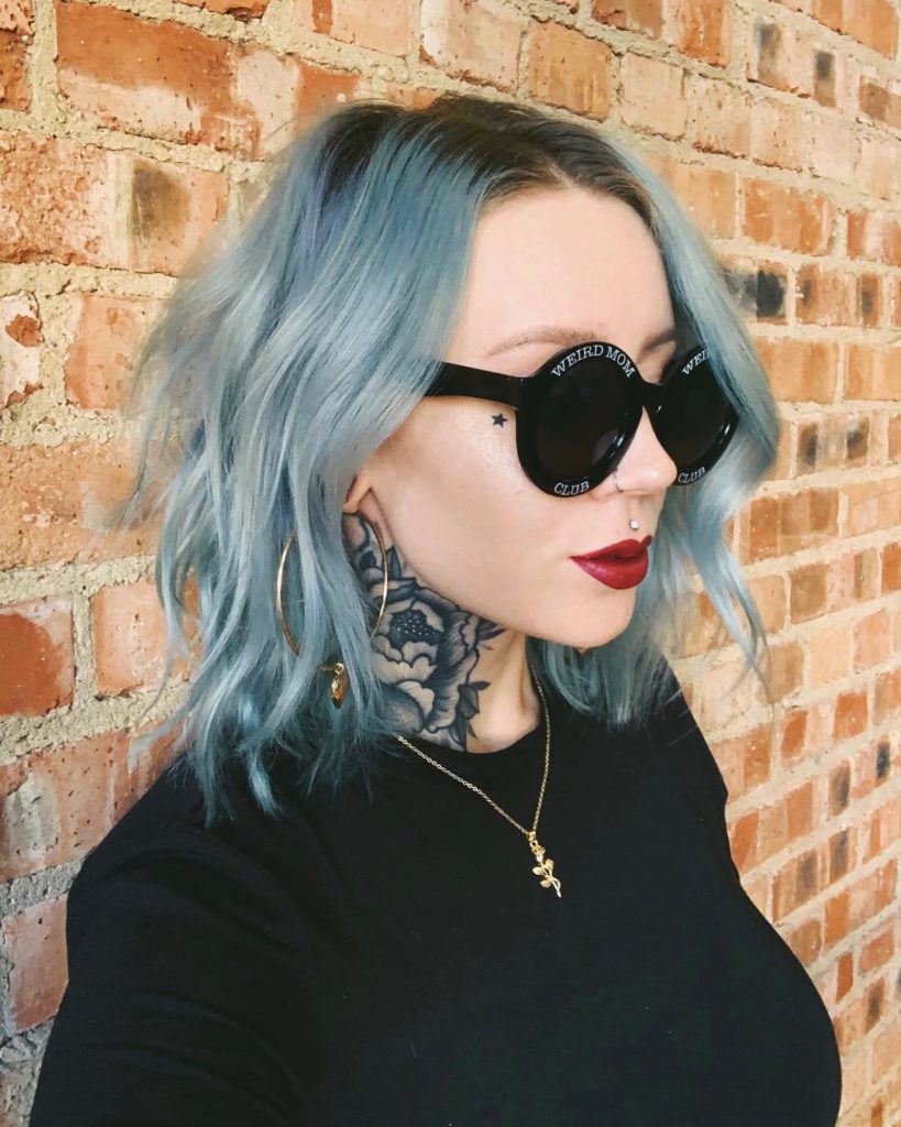 Cabelo azul: 45 fotos, tutoriais e dicas para um visual autêntico e ...