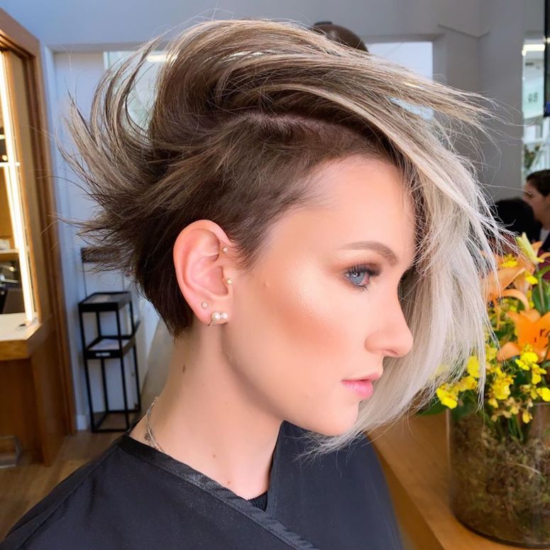 Undercut feminino: 80 sugestões desse corte supermoderno