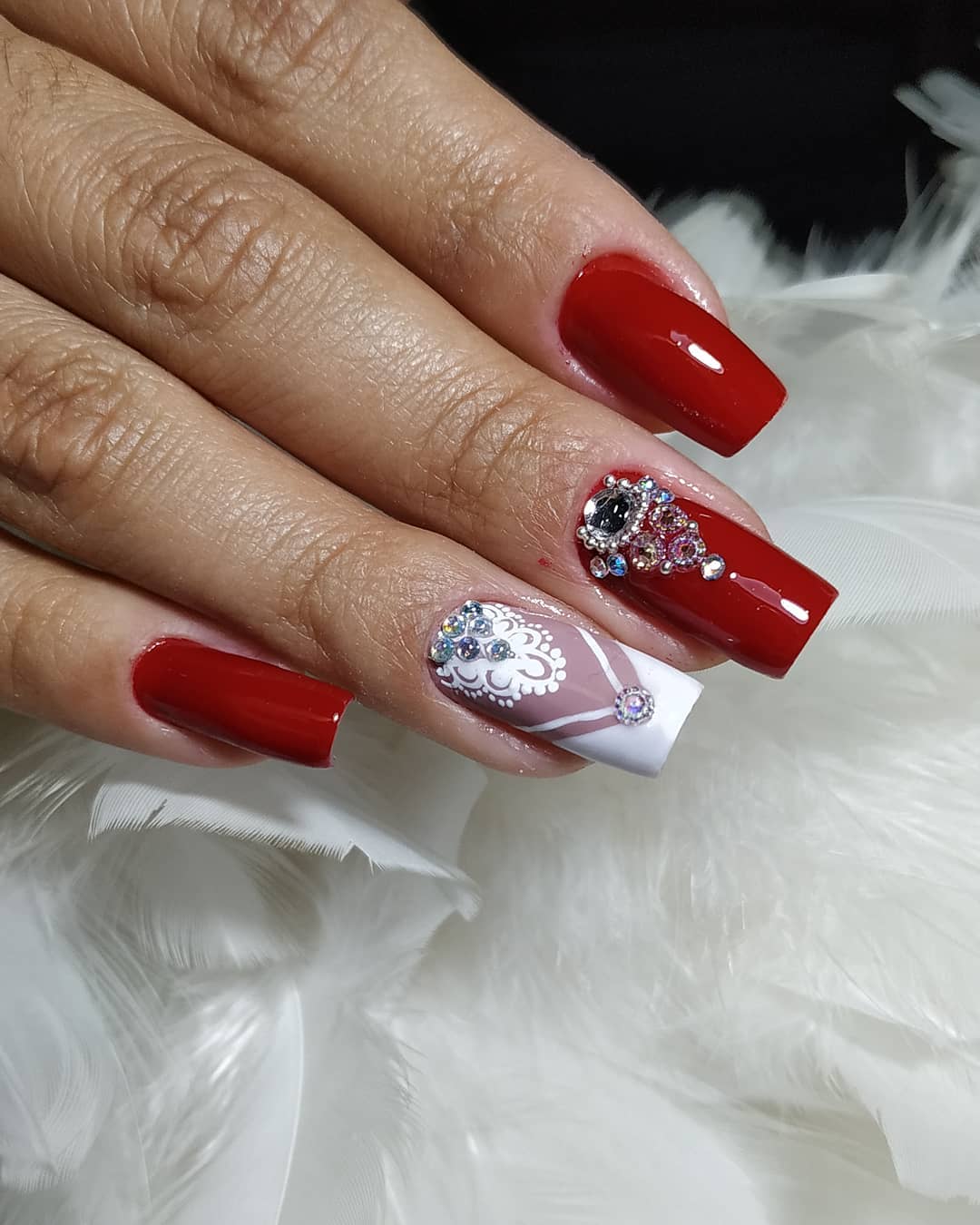 Unhas Decoradas Vermelhas 40 Ideias Marcantes Para Todos Os Estilos