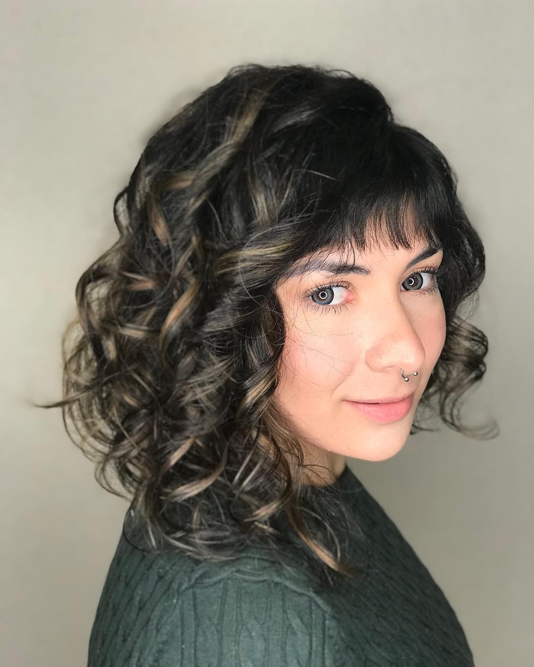 long bob com franja: 60 cortes + dicas para cortar em casa