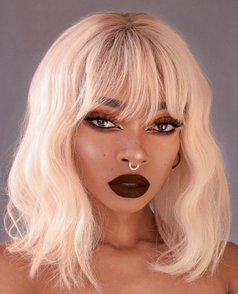 long bob com franja: 60 cortes + dicas para cortar em casa