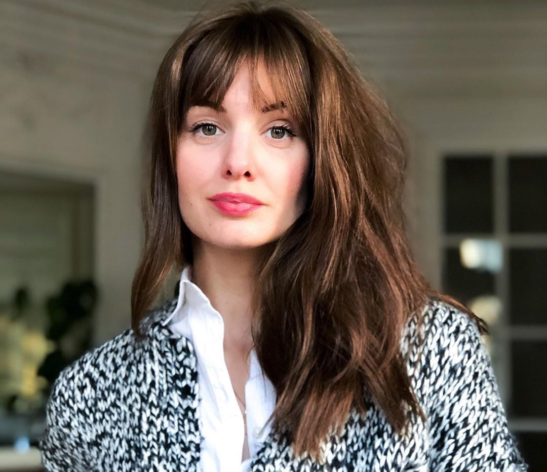 long bob com franja: 60 cortes + dicas para cortar em casa