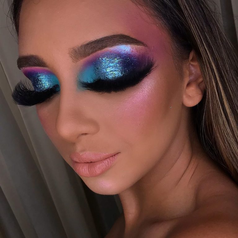 Maquiagem azul: 45 ideias da make que voltou com tudo