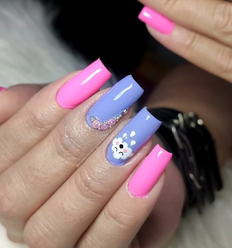 Unhas decoradas em azul: 60 inspirações e tutorias para explorar o tom