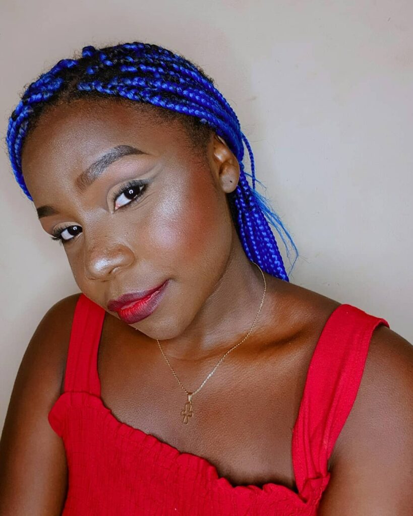 Box braids azul: 35 fotos e tutoriais para ter tranças arrasadoras