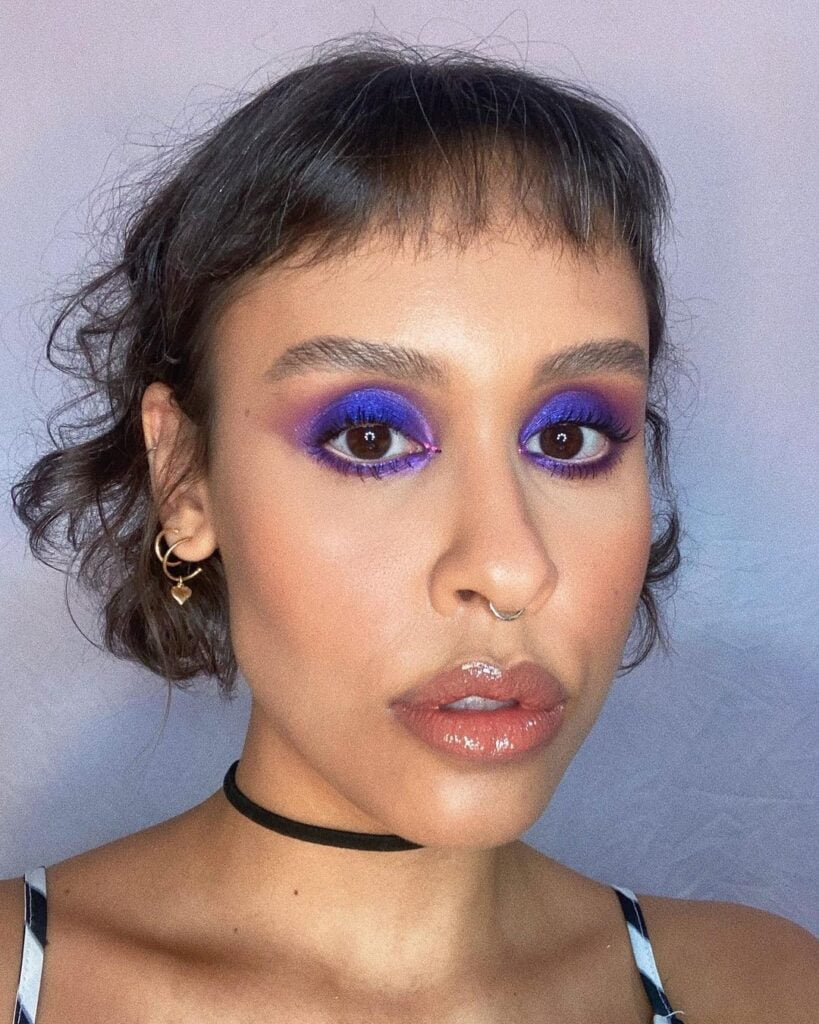 Maquiagem roxa: 40 ideias para arrasar na make e dicas de como fazer