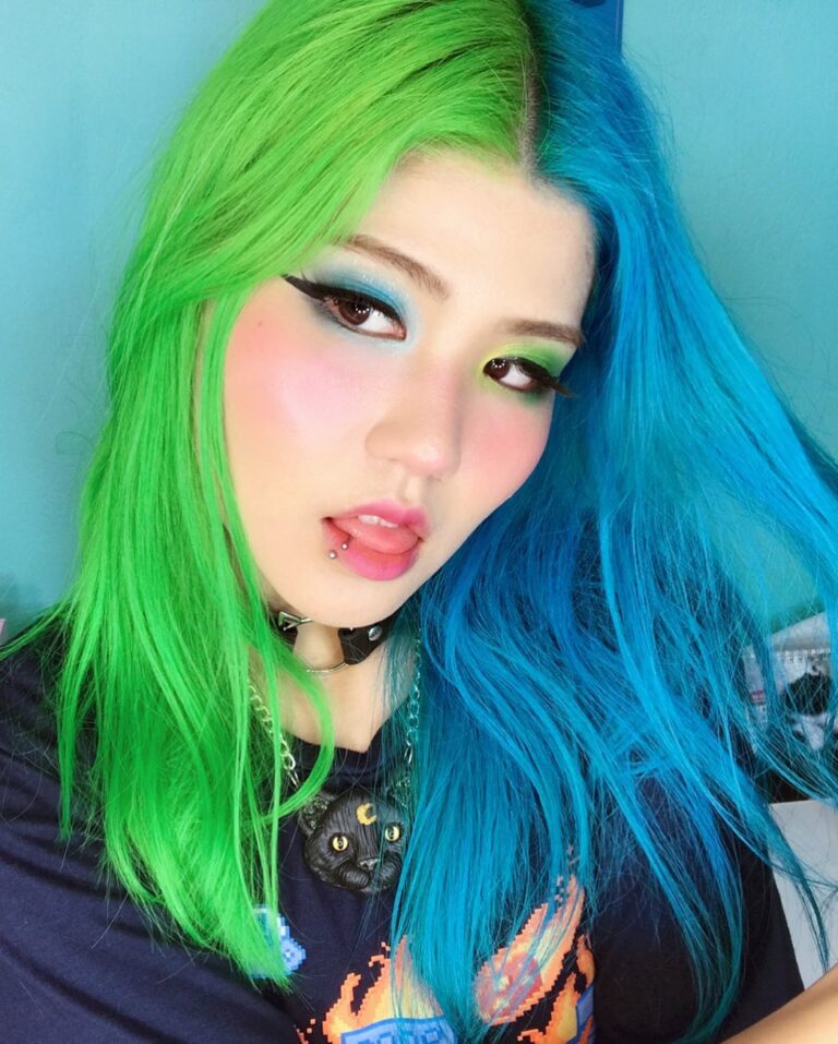 Cabelo azul turquesa: 40 ideias + 5 tintas para aderir a cor