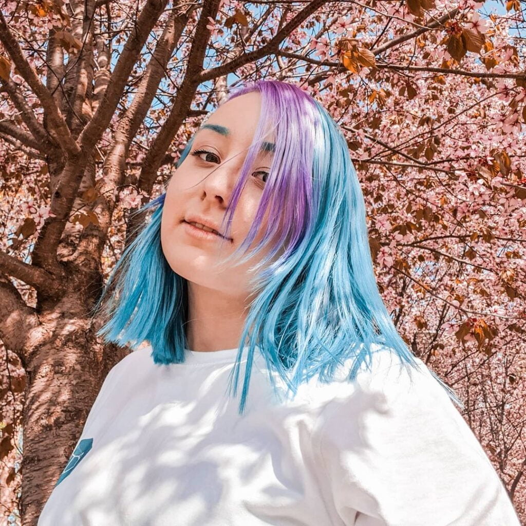 Cabelo azul turquesa: 40 ideias + 5 tintas para aderir a cor