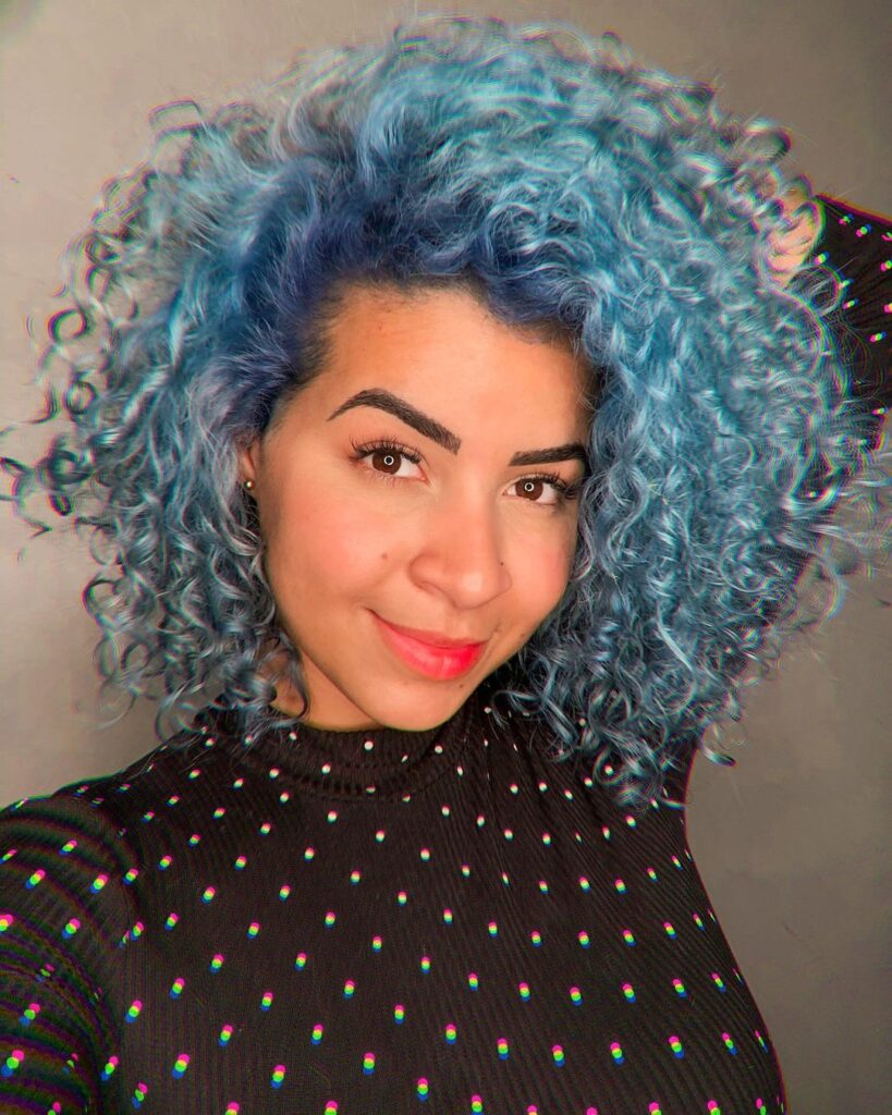 Cabelo azul turquesa: 40 ideias + 5 tintas para aderir a cor
