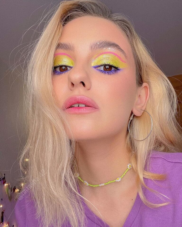 Maquiagem neon: 40 ideias para quem ama ser autêntico