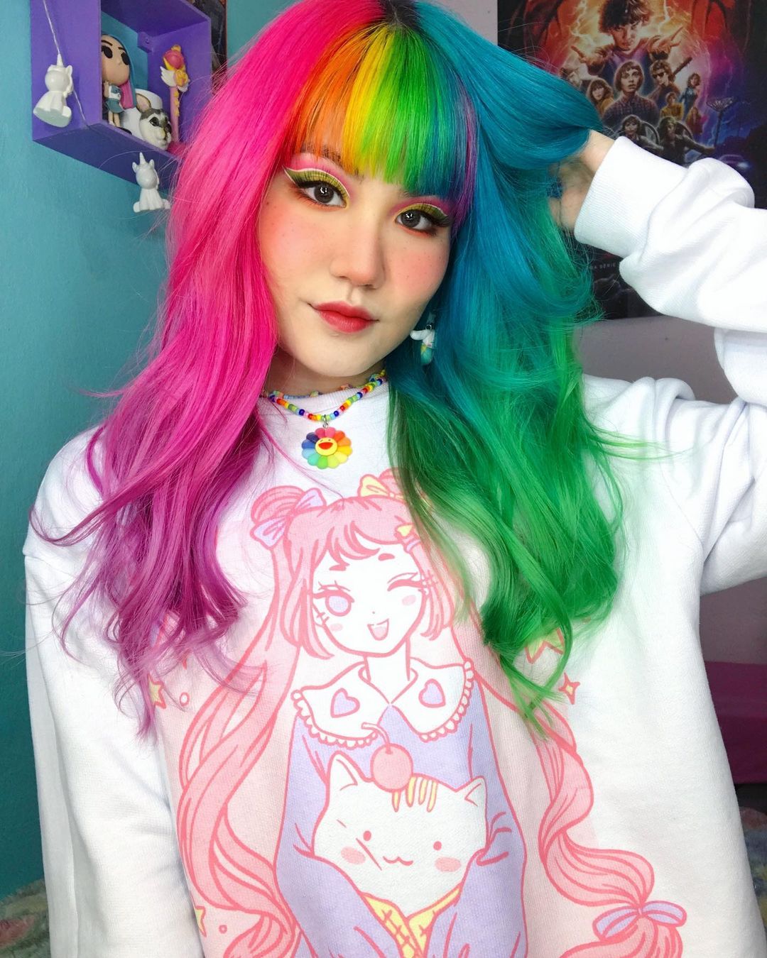 Mechas coloridas: 50 ideias + tutorias para ousar nos fios
