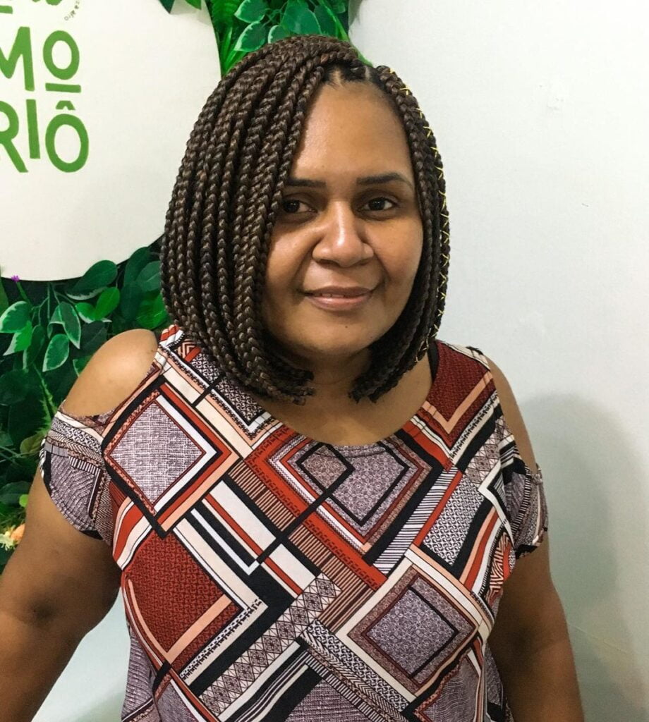 Box braids chanel: 40 inspirações para mudar o visual