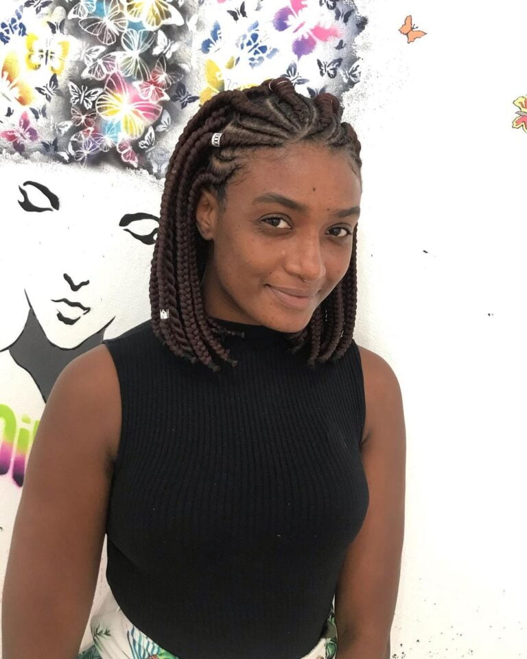 Box braids chanel: 40 inspirações para mudar o visual