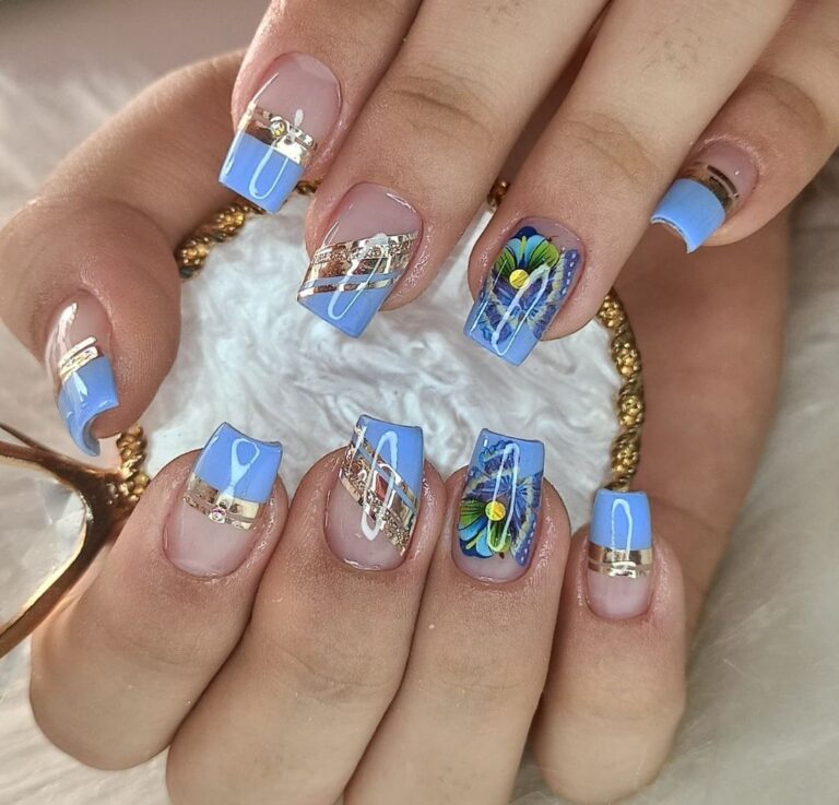 Esmalte azul-claro: 45 fotos + melhores marcas para testar