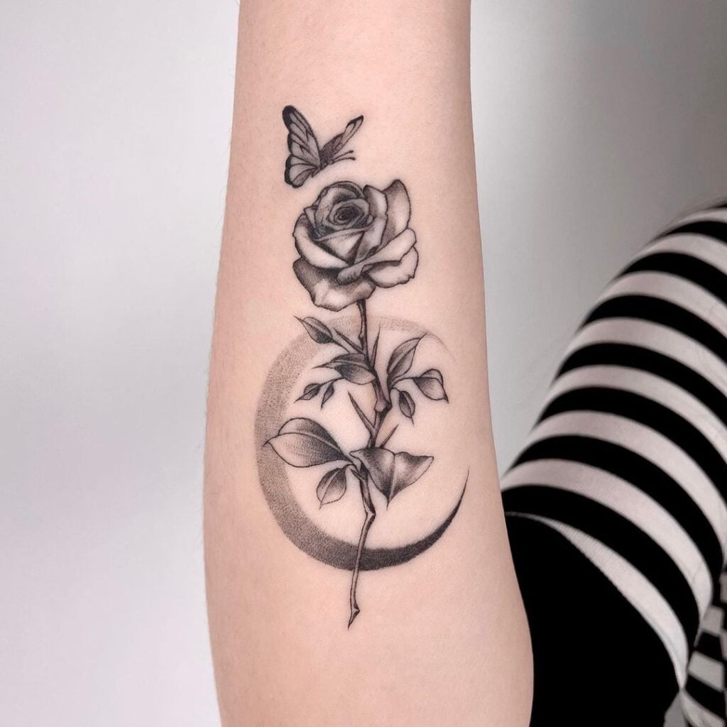 Tatuagem de flor: 70 ideias para usar como inspiração