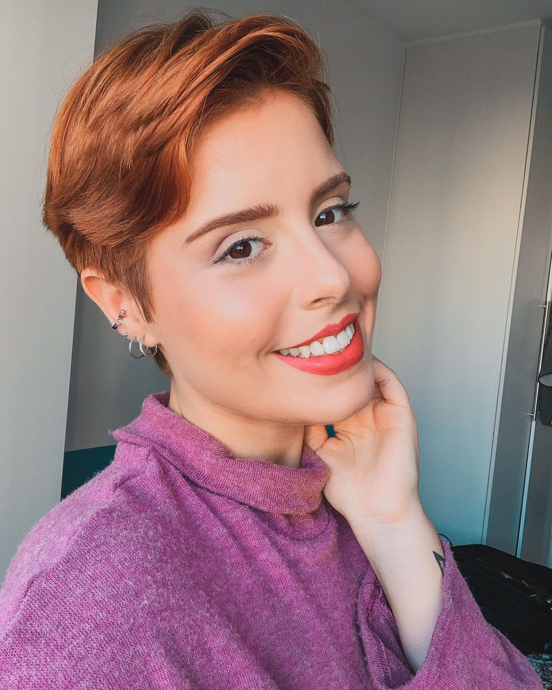 Cabelo curto liso: 70 cortes para um visual cheio de atitude