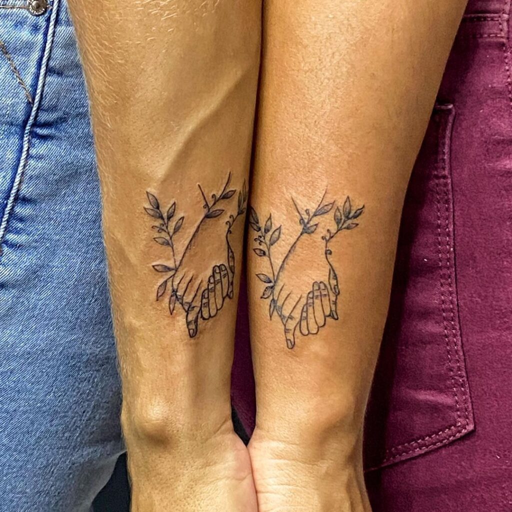 Tatuagem de irmãs: 80 artes delicadas, carinhosas e fofas