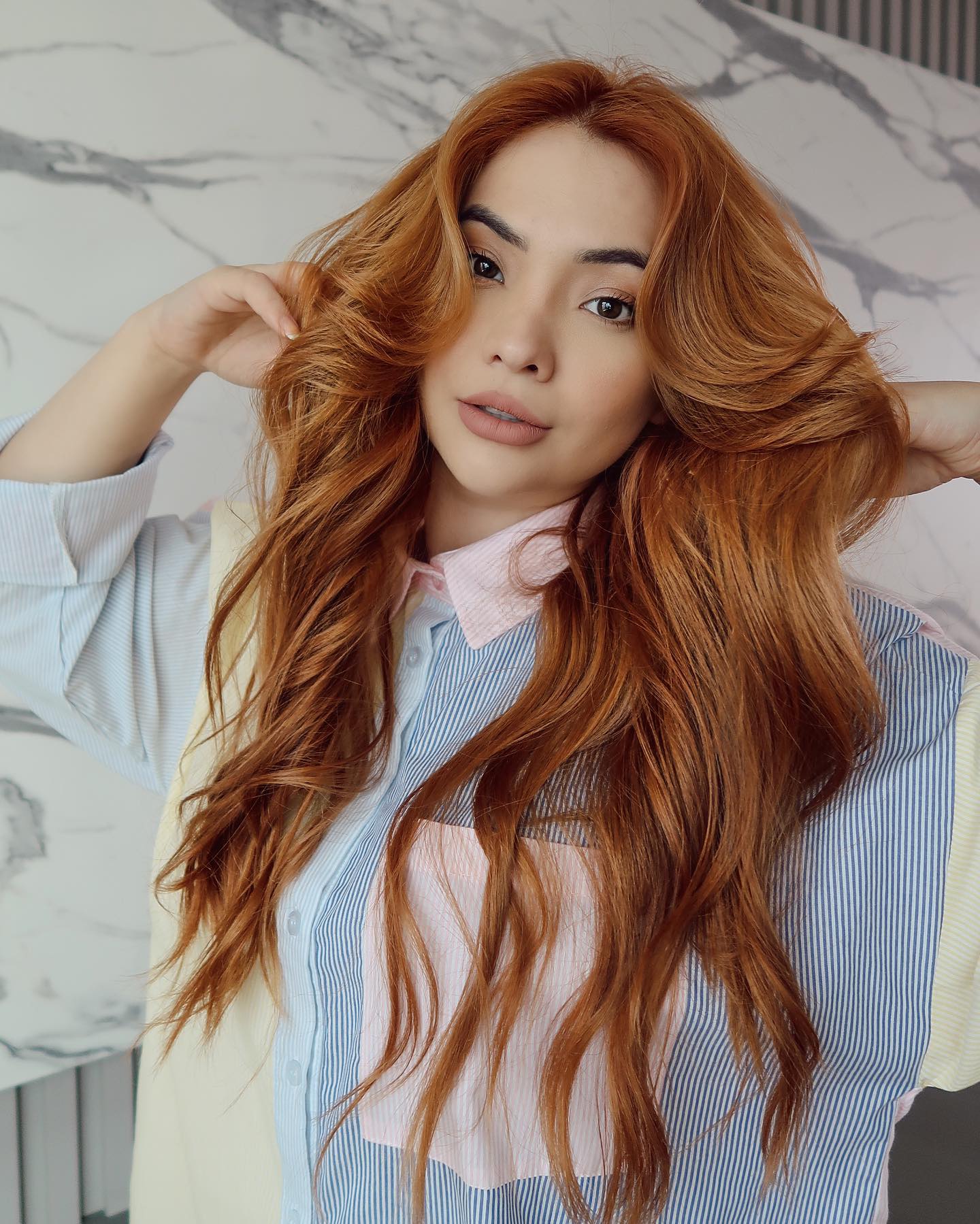 15 inspirações de cabelo ruivo doce de leite para copiar!