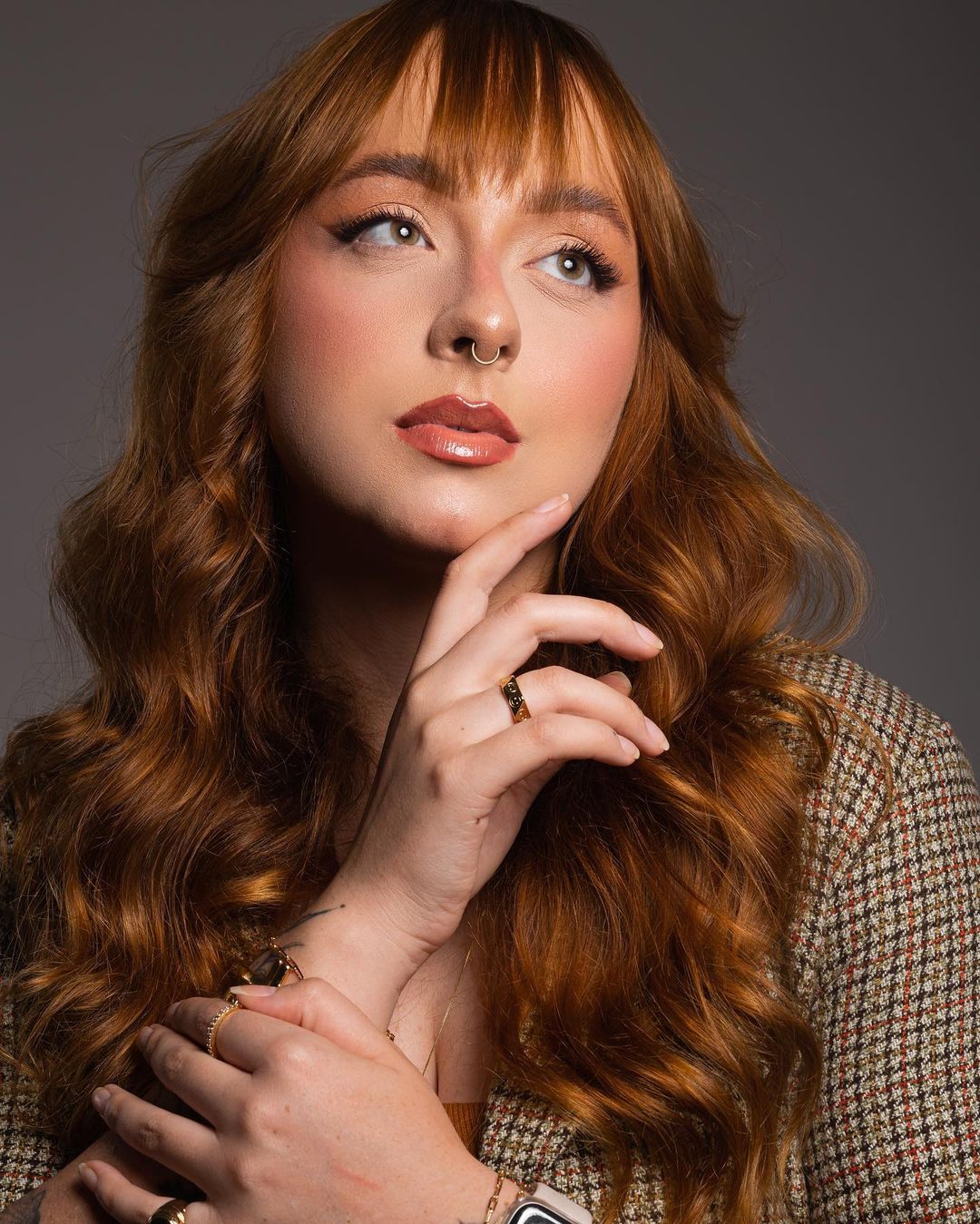 15 inspirações de cabelo ruivo doce de leite para copiar!