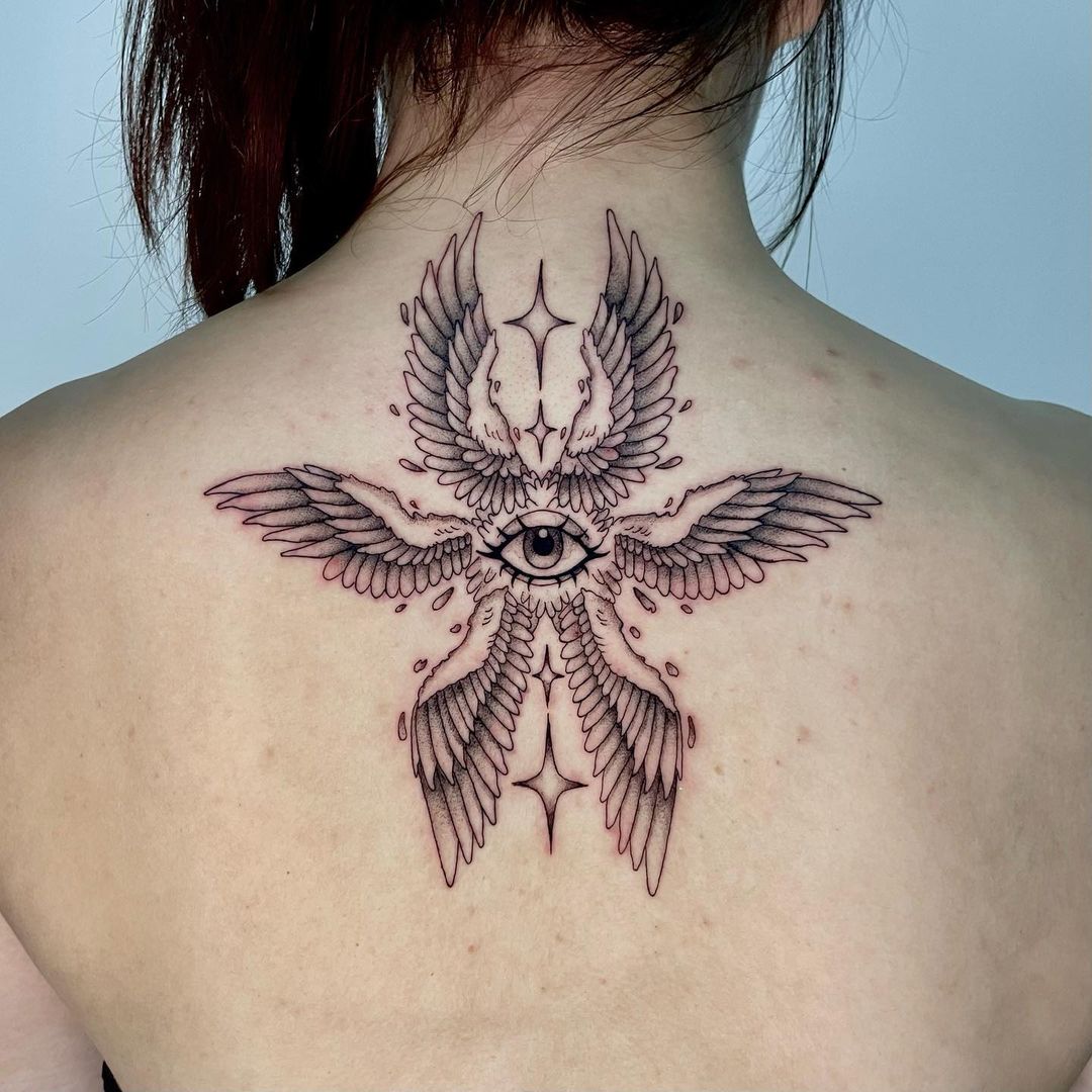 Tatuagem de anjo: 50 ideias que simbolizam amor e proteção