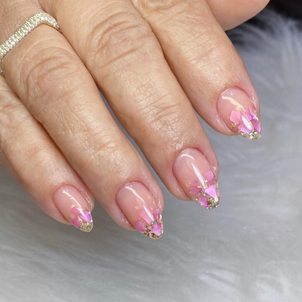 50 unhas encapsuladas delicadas e tutoriais práticos